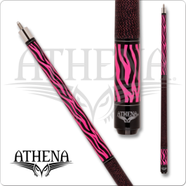 Athena ATH63 Black & Pink Zebra Print Cue